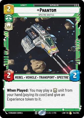 Phantom - Spectre Shuttle - A Lawless Time - Star Wars: Unlimited ...