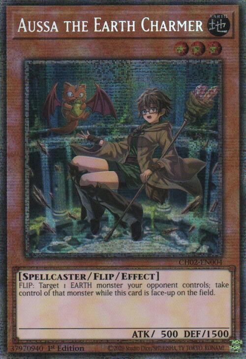 Aussa the Earth Charmer (Starlight Rare - THE CHRONICLES DECK: Spirit ...