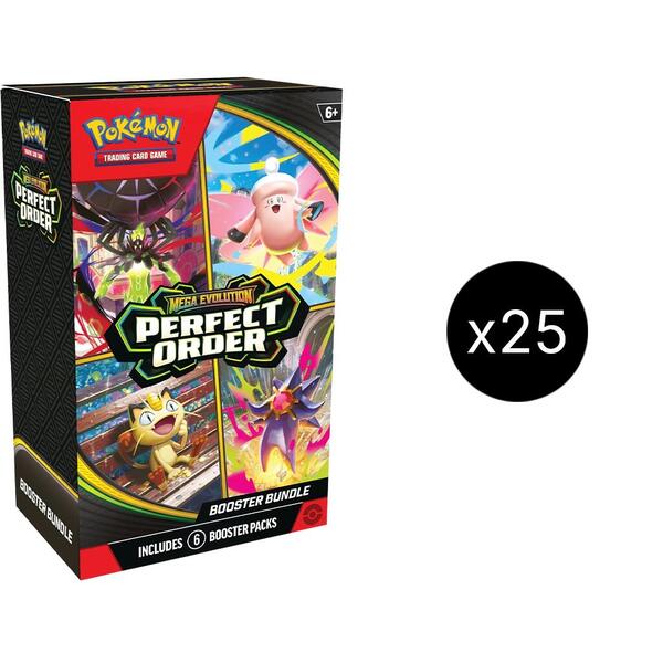 Perfect Order Booster Bundle Case - ME03: Perfect Order - Pokemon ...