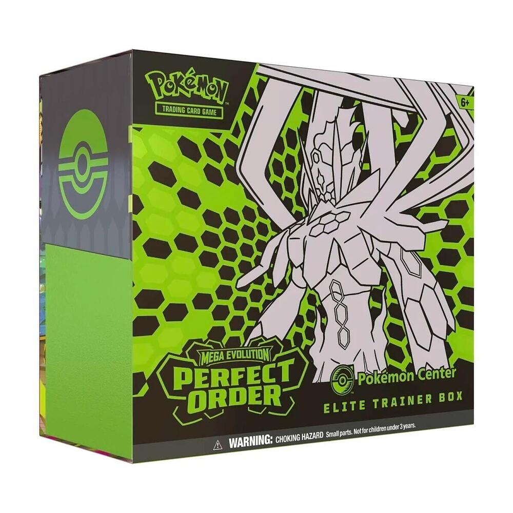 Perfect Order Pokemon Center Elite Trainer Box - ME03: Perfect Order ...