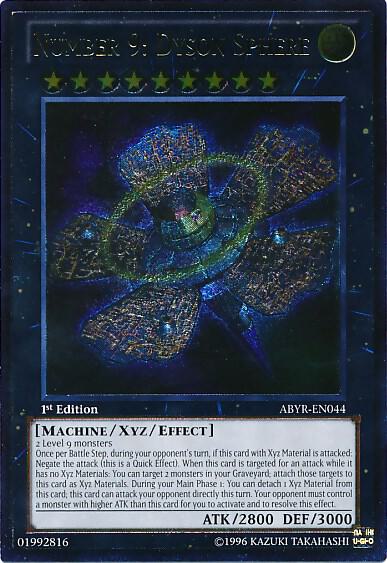 Number 9: Dyson Sphere (UTR) - Abyss Rising - YuGiOh - TCGplayer.com