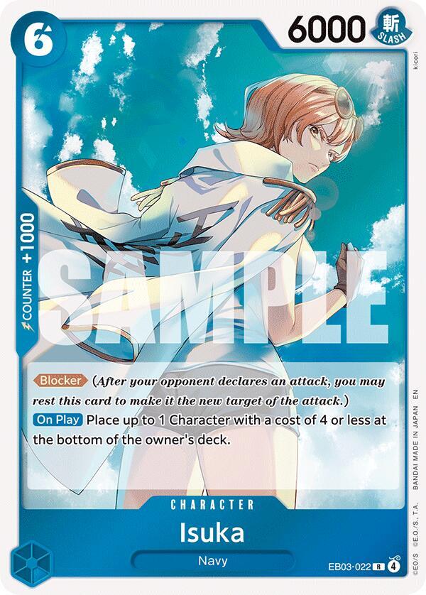 Isuka - Extra Booster: One Piece Heroines Edition - One Piece Card Game ...