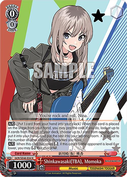 Shinkawasaki(TBA), Momoka - Girls Band Cry Premium Booster - Weiss ...