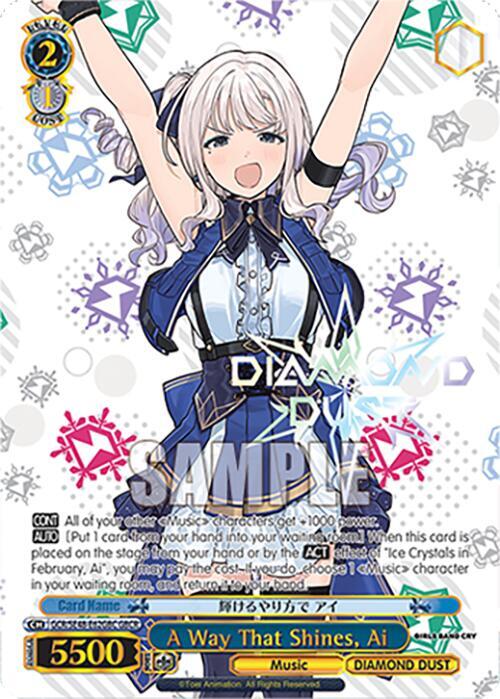 A Way That Shines, Ai (GBCR) - Girls Band Cry Premium Booster - Weiss ...
