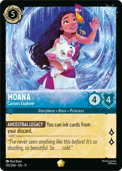 Moana - Curious Explorer - Winterspell - Disney Lorcana - TCGplayer.com