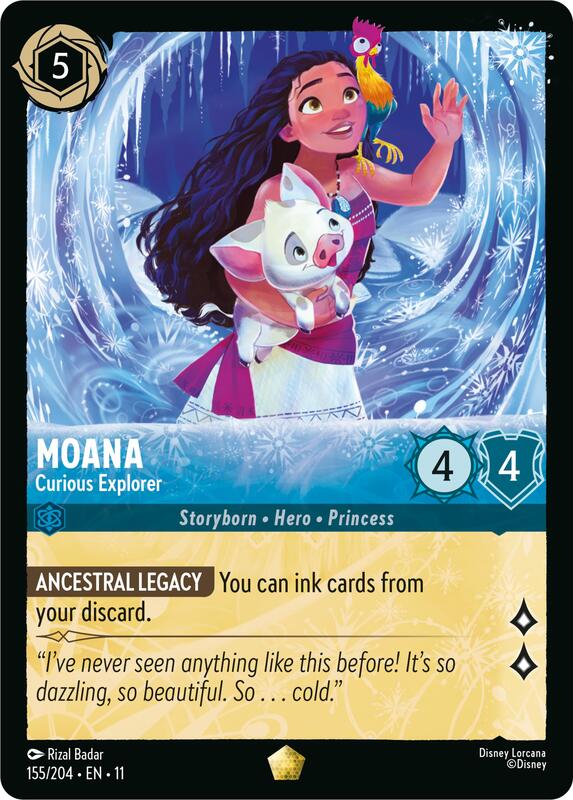 Moana - Curious Explorer - Winterspell - Disney Lorcana - TCGplayer.com