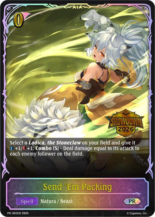 Send 'Em Packing - Shadowverse: Evolve Promo Cards - Shadowverse ...