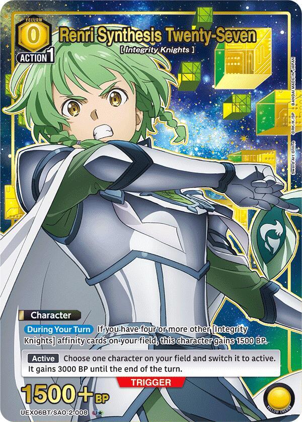 Renri Synthesis Twenty-Seven (U*) - UEX06BT: Sword Art Online Vol.2 ...