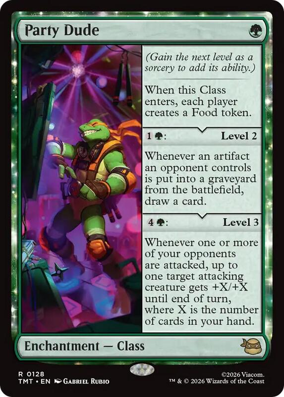 Party Dude - Teenage Mutant Ninja Turtles - Magic: The Gathering ...
