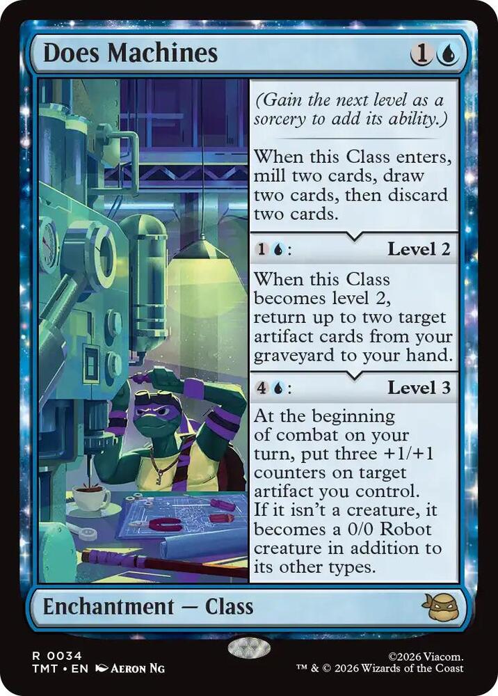Does Machine - Teenage Mutant Ninja Turtles - Magic: The Gathering ...