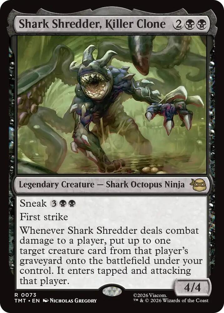 Shark Shredder, Killer Clone - Teenage Mutant Ninja Turtles - Magic ...