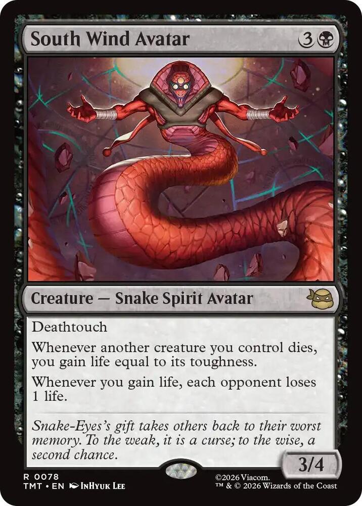 South Wind Avatar - Teenage Mutant Ninja Turtles - Magic: The Gathering ...
