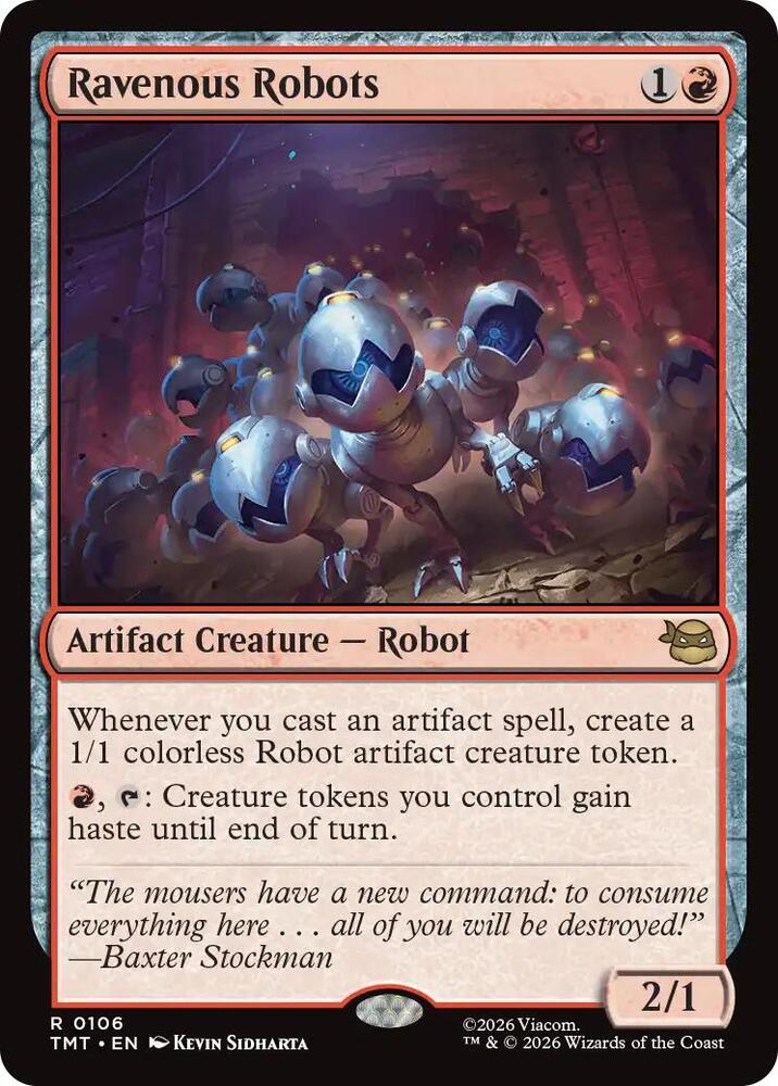 Ravenous Robots - Teenage Mutant Ninja Turtles - Magic: The Gathering ...