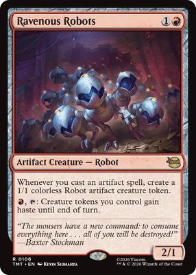 Ravenous Robots - Teenage Mutant Ninja Turtles - Magic: The Gathering ...