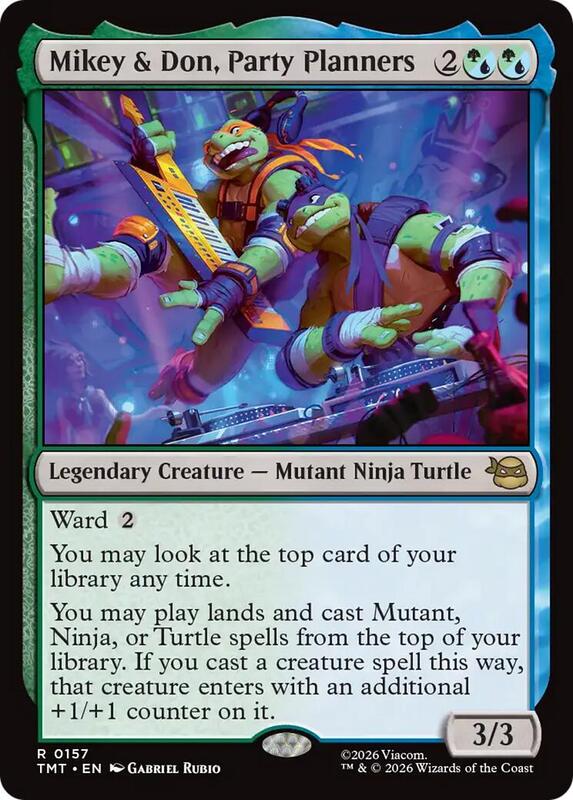 Mikey & Leo, Chaos & Order - Teenage Mutant Ninja Turtles - Magic: The ...