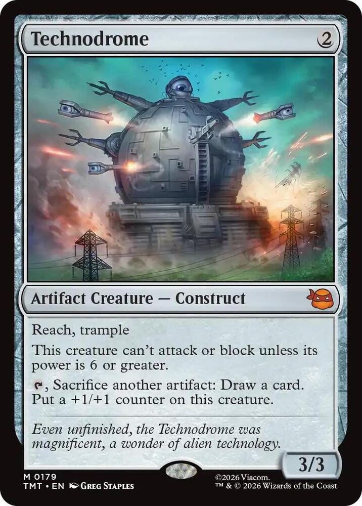 Technodrome - Teenage Mutant Ninja Turtles - Magic: The Gathering ...