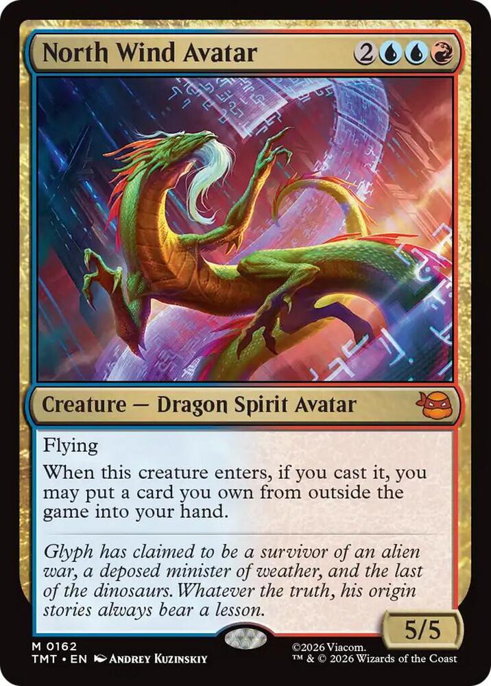 North Wind Avatar - Teenage Mutant Ninja Turtles - Magic: The Gathering ...