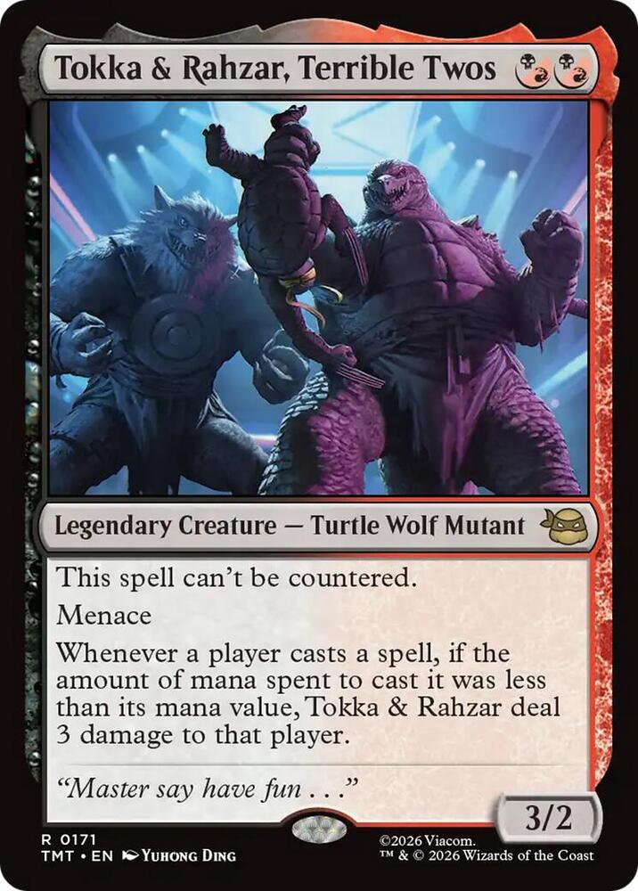 Tokka & Rahzar, Terrible Twos - Teenage Mutant Ninja Turtles - Magic ...