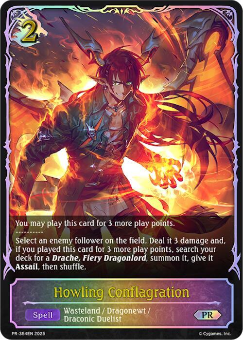 Howling Conflagration - Shadowverse: Evolve Promo Cards - Shadowverse ...