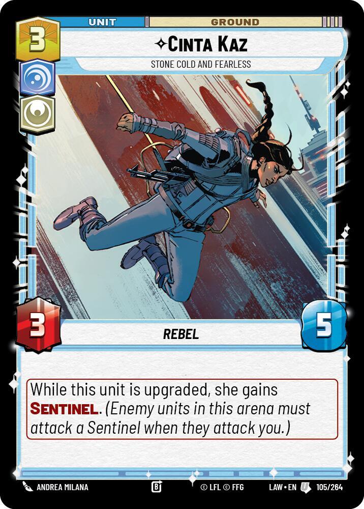 Cinta Kaz - Stone Cold and Fearless - A Lawless Time - Star Wars ...