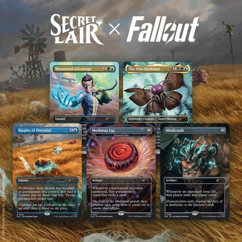 Secret Lair Drop: Secret Lair x Fallout: Rad - Non-Foil Edition - Secret Lair Drop Series ...