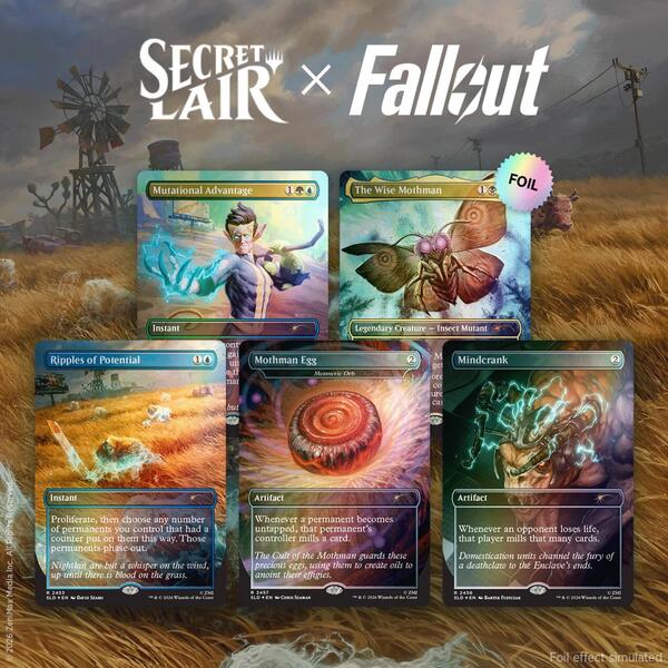 Secret Lair Drop: Secret Lair x Fallout: Rad - Traditional Foil Edition - Secret Lair Drop ...