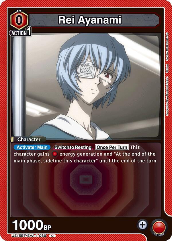 Rei Ayanami (069) (Box Topper Foil) - UE15BT: Evangelion: New ...