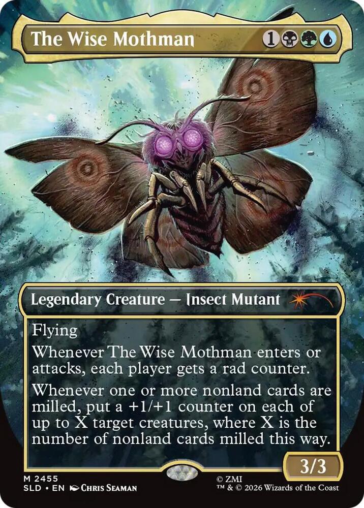 The Wise Mothman - Secret Lair Drop Series - Magic: The Gathering ...