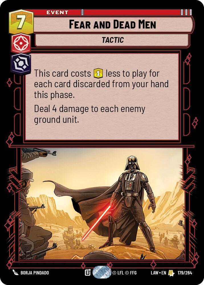 Fear and Dead Men - A Lawless Time - Star Wars: Unlimited - TCGplayer.com