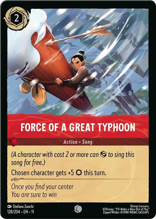 Force of a Great Typhoon - Winterspell - Disney Lorcana - TCGplayer.com