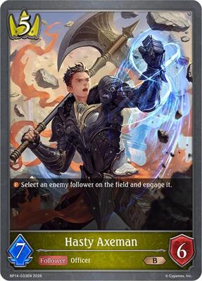 Hasty Axeman - BP14: Banquet of Dreams - Shadowverse: Evolve ...