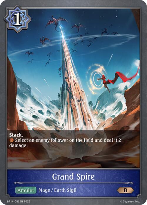Grand Spire - BP14: Banquet of Dreams - Shadowverse: Evolve - TCGplayer.com