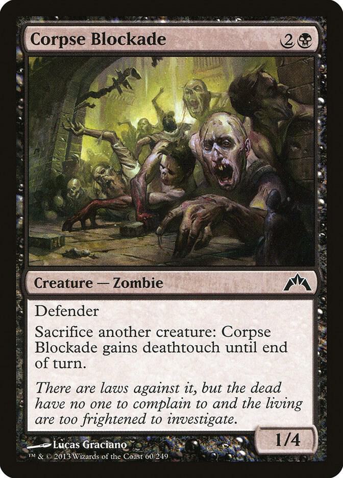 Corpse Blockade - Gatecrash - Magic: The Gathering - TCGplayer.com