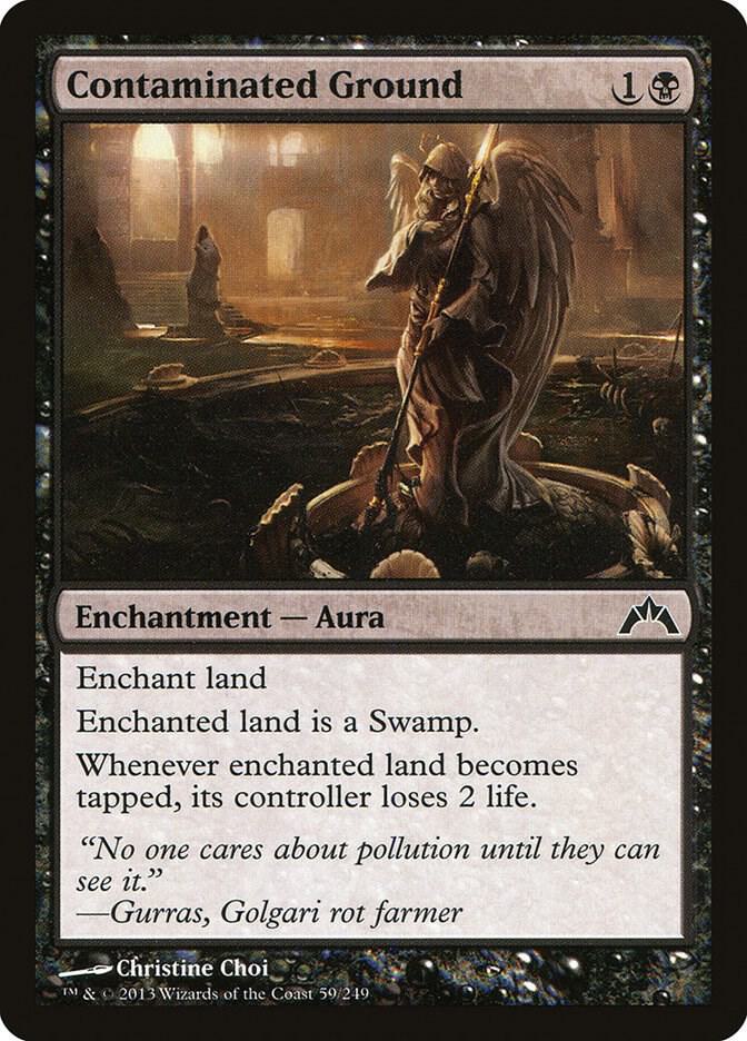 Contaminated Ground - Gatecrash - Magic: The Gathering - TCGplayer.com