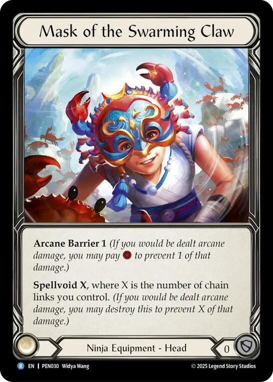 Mask of the Swarming Claw - Compendium of Rathe - Flesh and Blood TCG ...