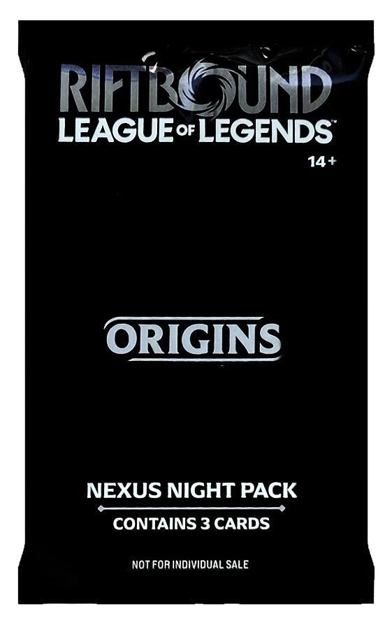Origins - Nexus Night Promo Pack - Origins - Riftbound: League of ...