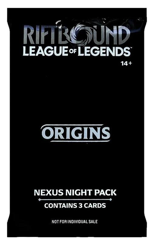Origins - Nexus Night Promo Pack - Origins - Riftbound: League of ...