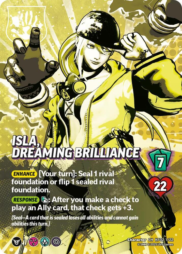 Isla, Dreaming Brilliance - Challenger Series: The King of Fighters XV ...