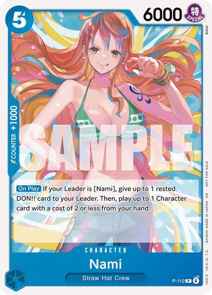 Nami (Heroines Battle Pack) - One Piece Promotion Cards - One Piece ...