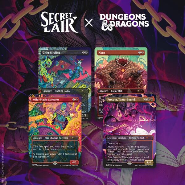Secret Lair Drop: Secret Lair x Dungeons & Dragons: Shadows Over Baldur ...