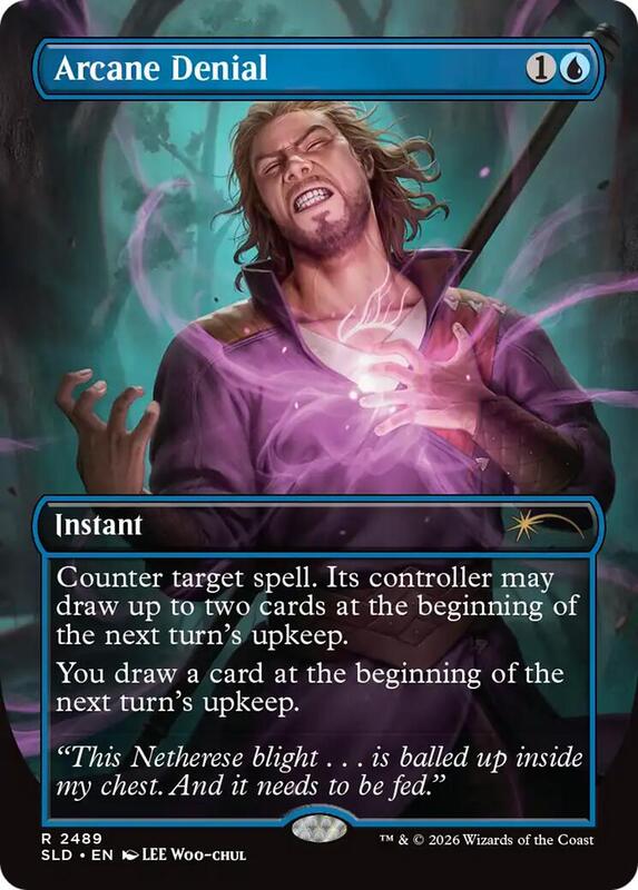 Arcane Denial (2489) - Secret Lair Drop Series - Magic: The Gathering ...