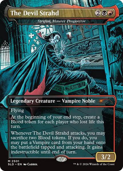 The Devil Strahd - Strefan, Maurer Progenitor - Secret Lair Drop Series ...
