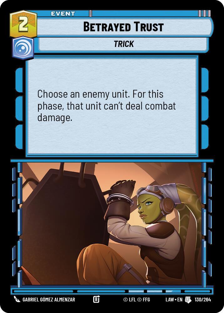 Betrayed Trust - A Lawless Time - Star Wars: Unlimited - TCGplayer.com
