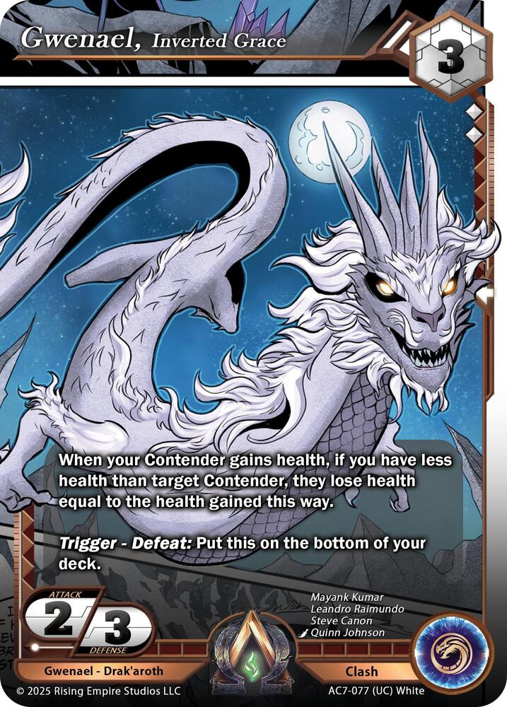 Gwenael, Inverted Grace - Ancient Alphas - Alpha Clash - TCGplayer.com