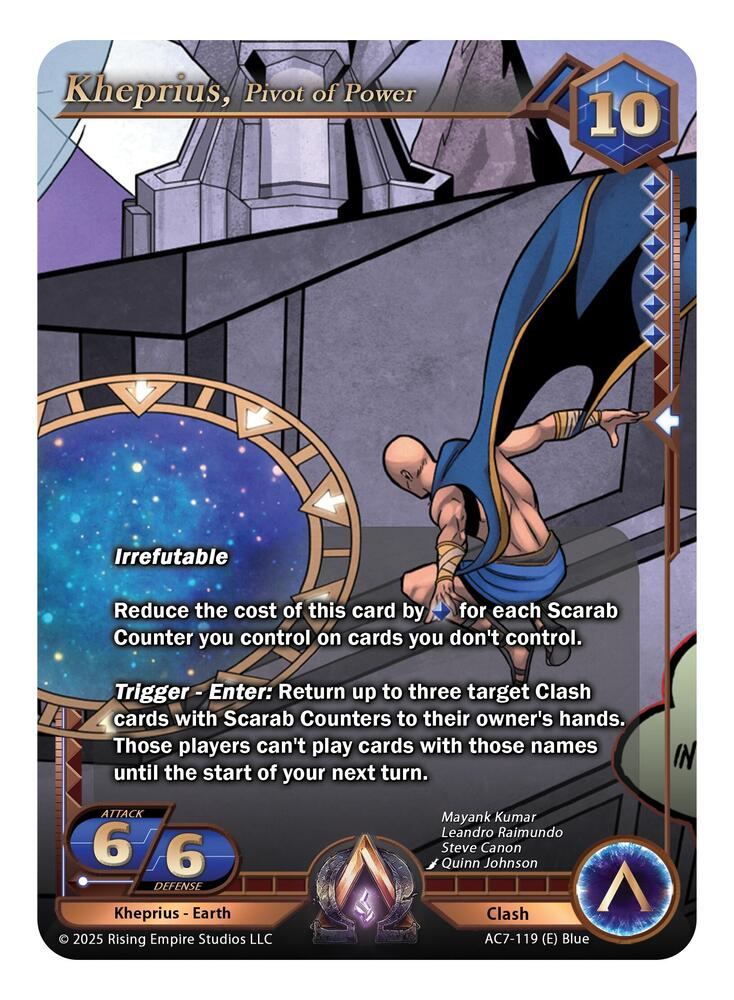 Kheprius, Pivot of Power - Ancient Alphas - Alpha Clash - TCGplayer.com