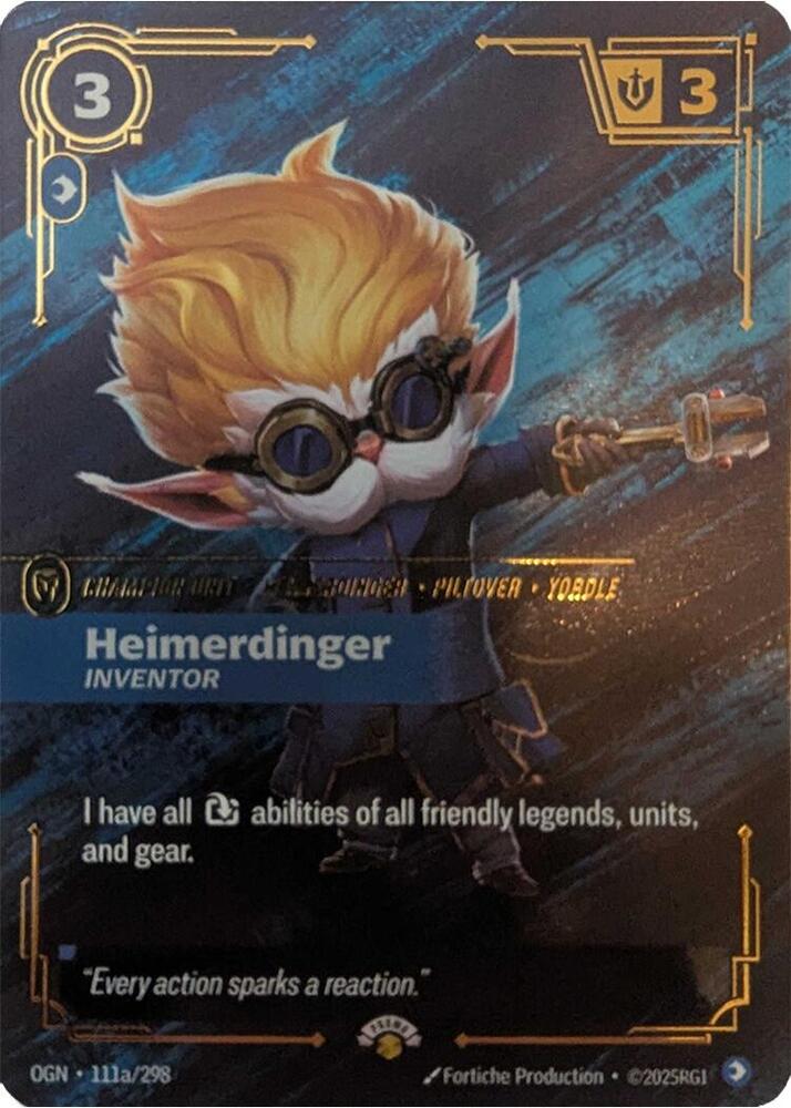 Heimerdinger - Inventor - Riftbound Promotional Cards - Riftbound ...
