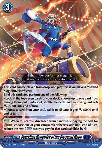 Sparkling Megatrick of the Crescent Moon - D Promo Cards - Cardfight ...
