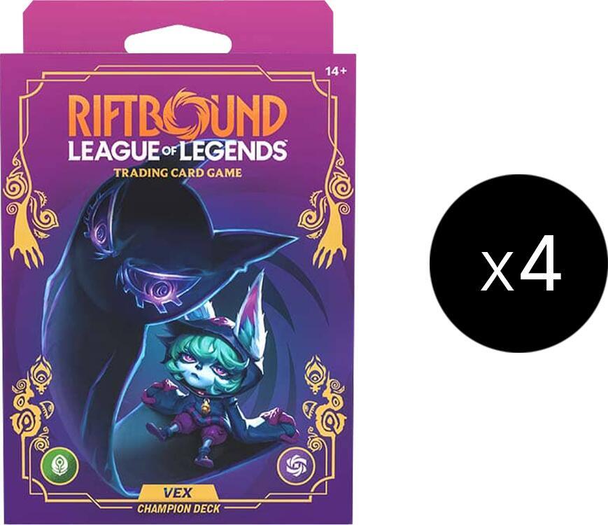 Unleashed - Champion Deck (Vex) Display - Unleashed - Riftbound: League ...