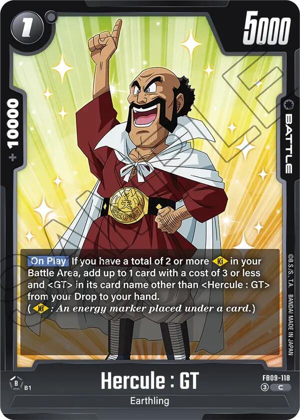 Hercule : GT - Dual Evolution - Dragon Ball Super: Fusion World ...