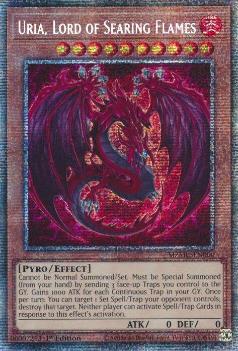 Uria, Lord of Searing Flames (Starlight Rare) - Maze of Muertos ...